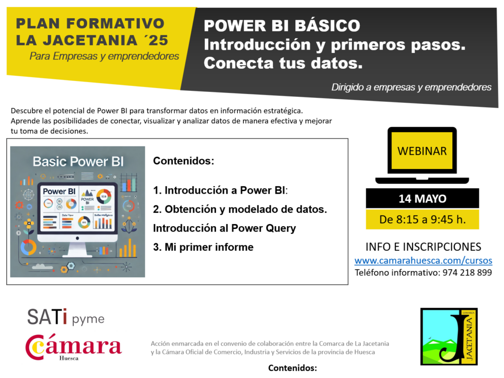 POWER BI BASICO. INTRODUCCIÓN Y PRIMEROS PASOS. CONECTA TUS DATOS